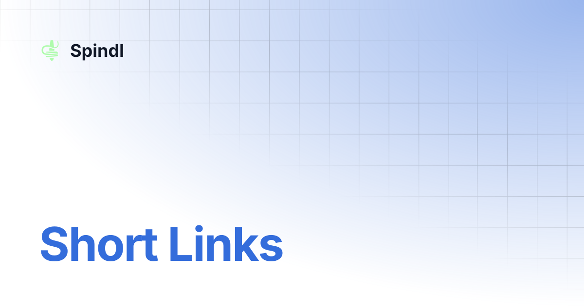 Short Links | Spindl